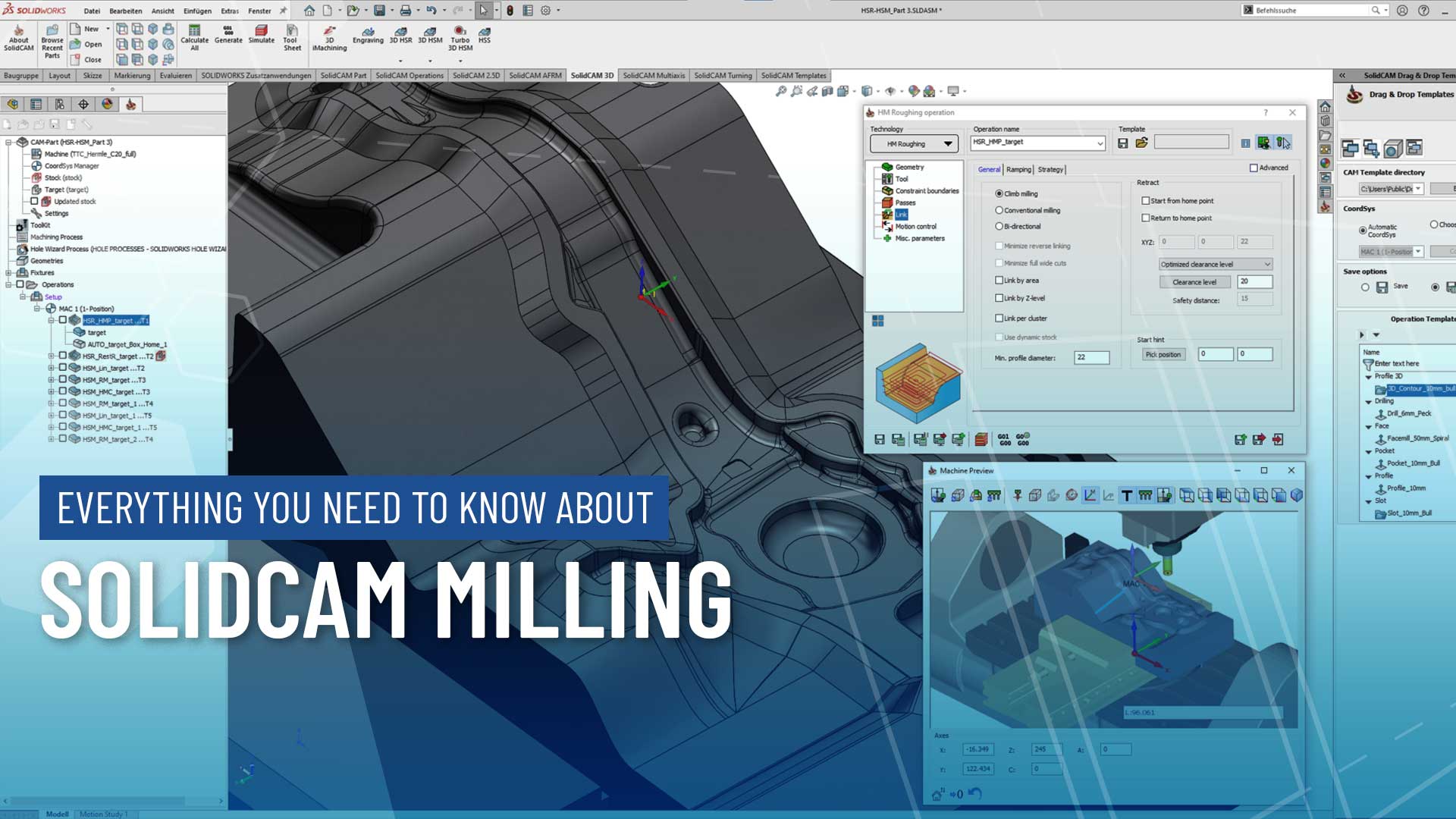 Everything You Need to Know About SolidCAM Milling – Mesin Slot